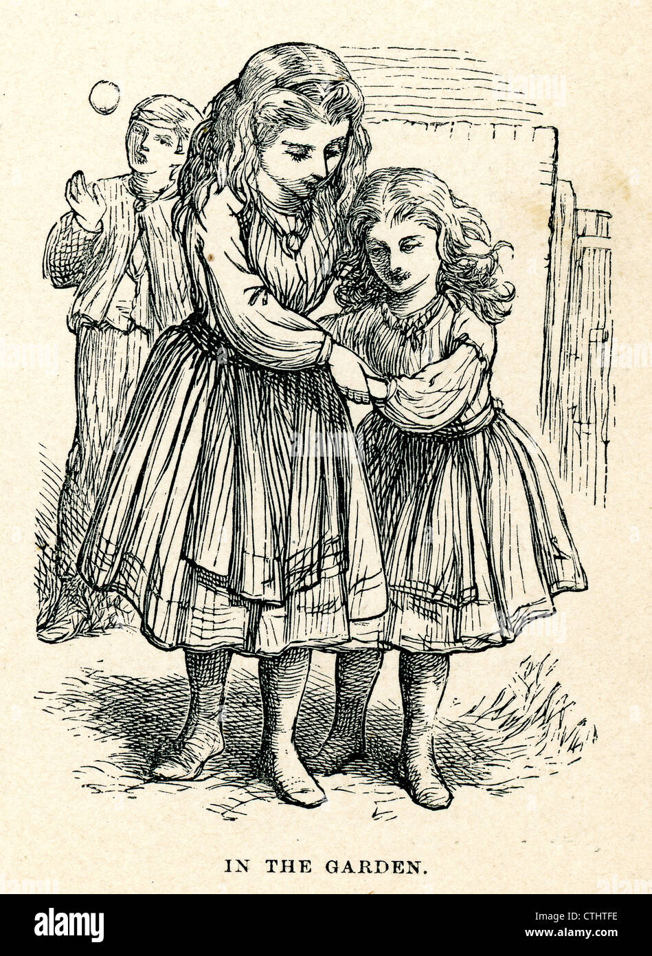 Victorian children playing hi-res stock photography and images - Alamy