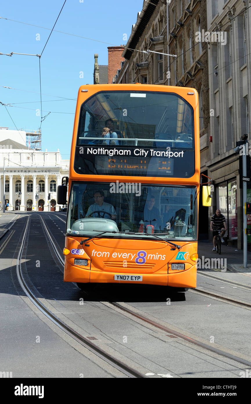Blue and orange bus hi-res stock photography and images - Alamy