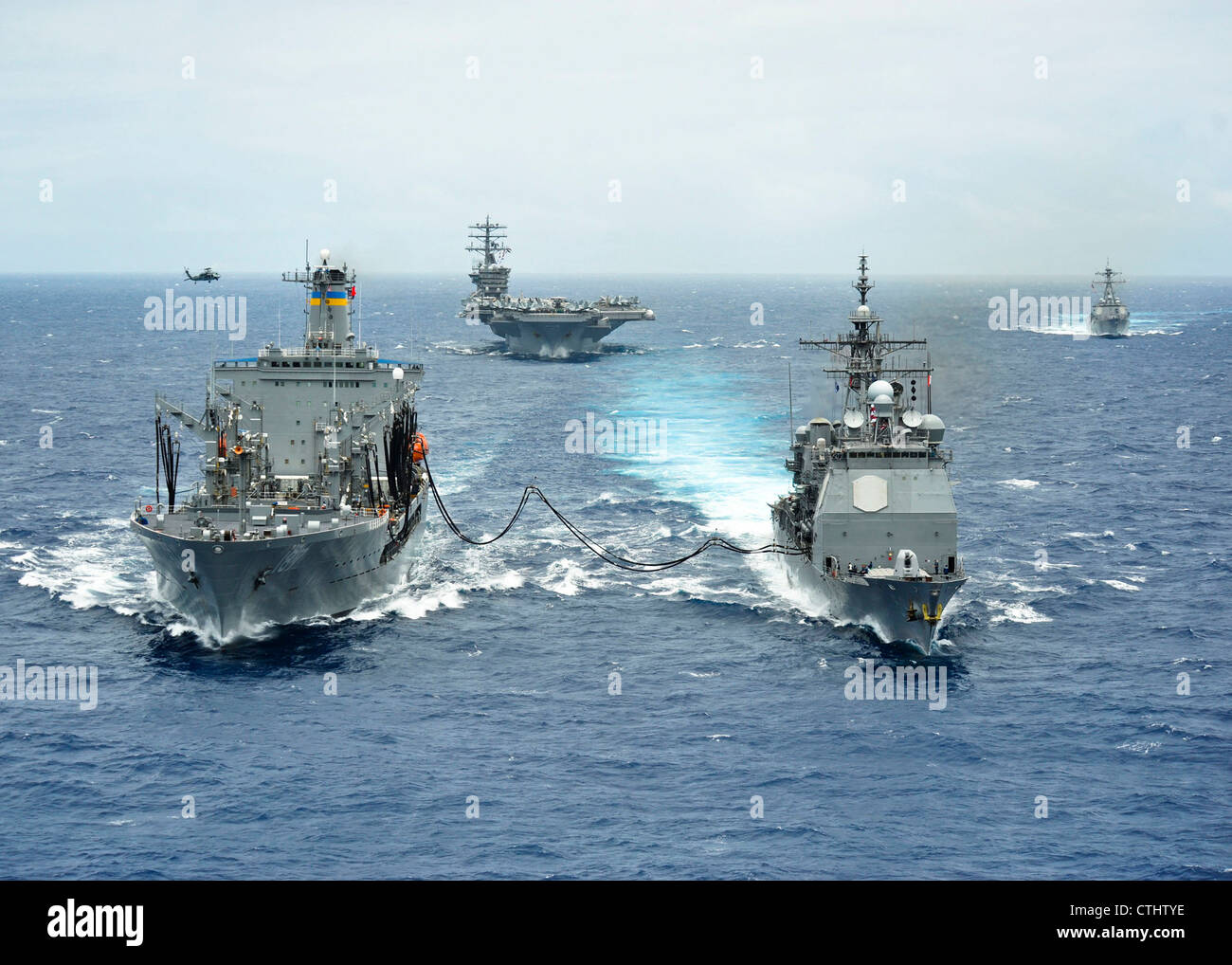 Usns henry j kaiser t ao 187 hi-res stock photography and images - Alamy