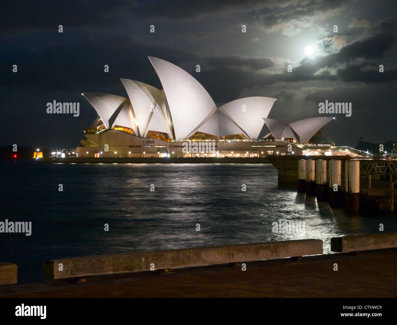 Full moon sydney hi-res stock photography and images - Alamy