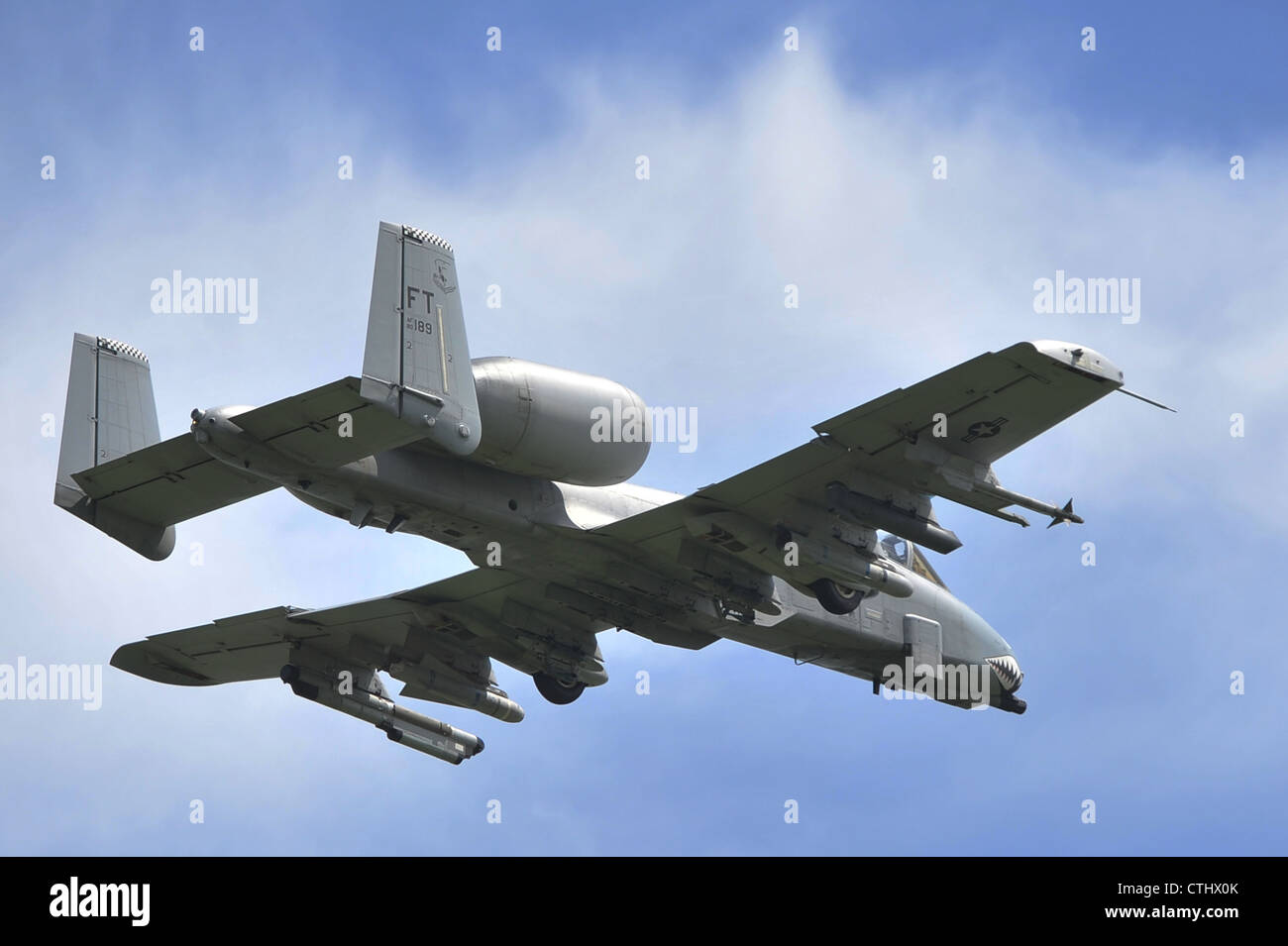 An A-10 Thunderbolt II launches during combat sortie for operational ...