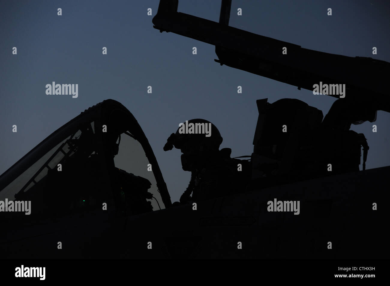 An 81st Fighter Squadron A-10 Thunderbolt II pilot checks his aircraft ...