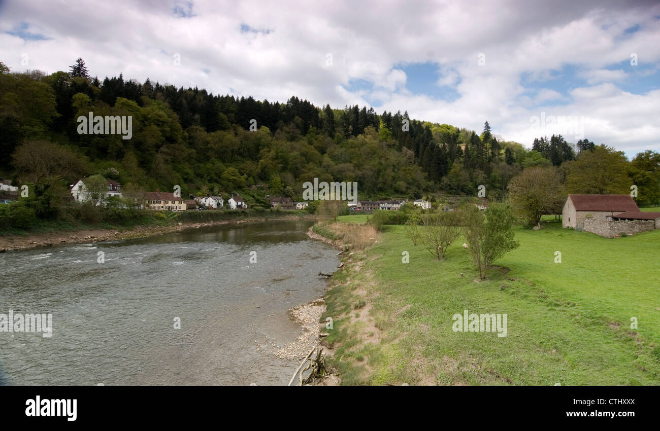 Tintern. A pretty village in the Wye Valley, U.K Stock Photo - Alamy