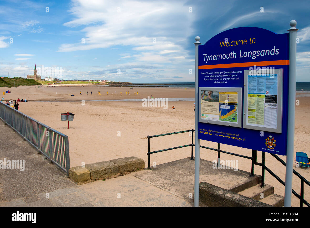 Tynemouth Longsands Beach High Resolution Stock Photography and Images ...