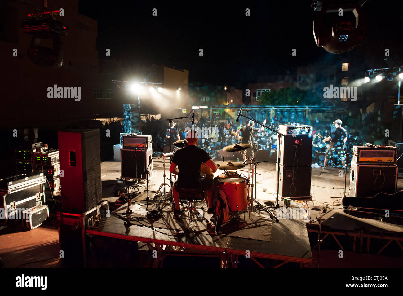 Punk drummer hi-res stock photography and images - Alamy