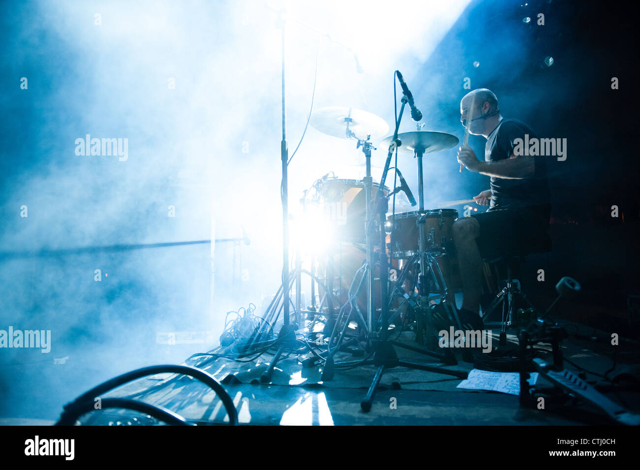 Punk-Rock band Segismundo Toxicomano from Spain performs during ...
