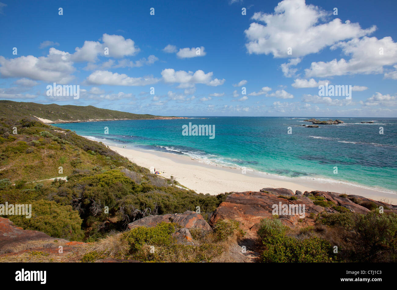 White Sand Beach; Cosy Corner, Western Australia, Australia Stock Photo ...