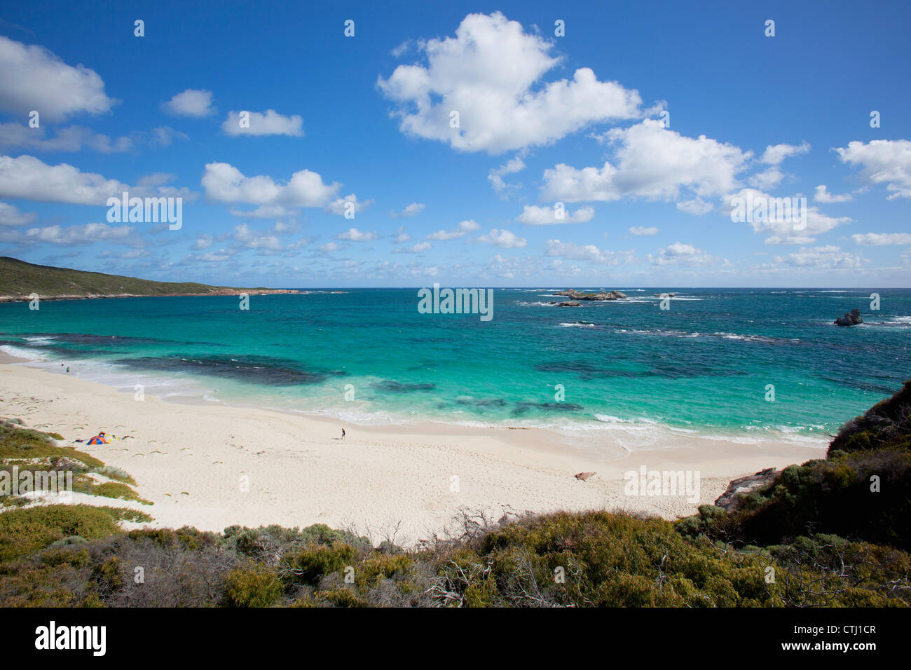 White Sand Beach; Cosy Corner, Western Australia, Australia Stock Photo ...