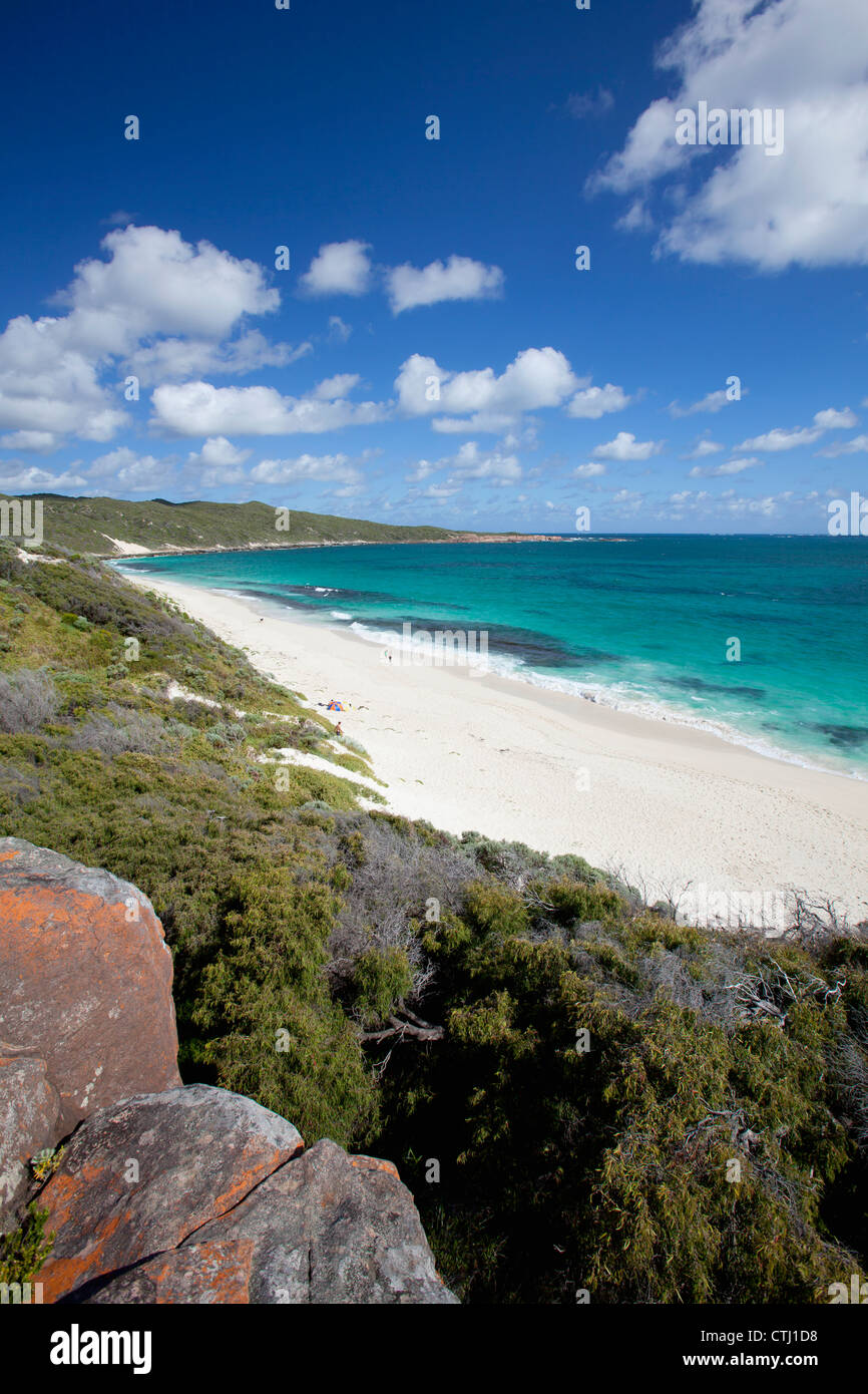 White Sand Beach; Cosy Corner, Western Australia, Australia Stock Photo ...