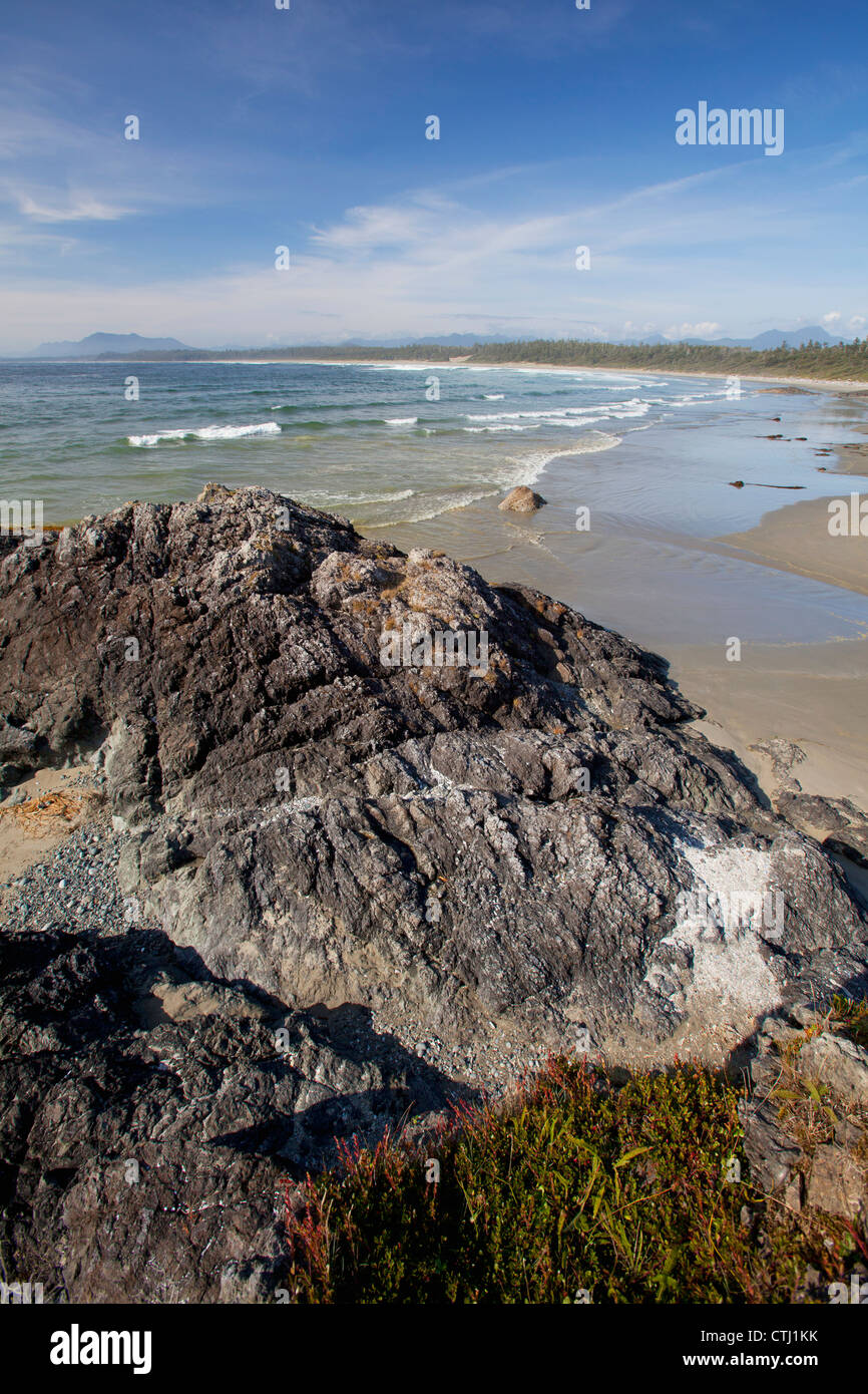 Wickaninnish Beach In Pacific Rim National Park Near Tofino; British ...