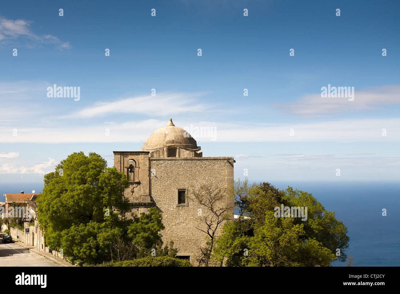 Sicily erice church medieval hi-res stock photography and images - Alamy