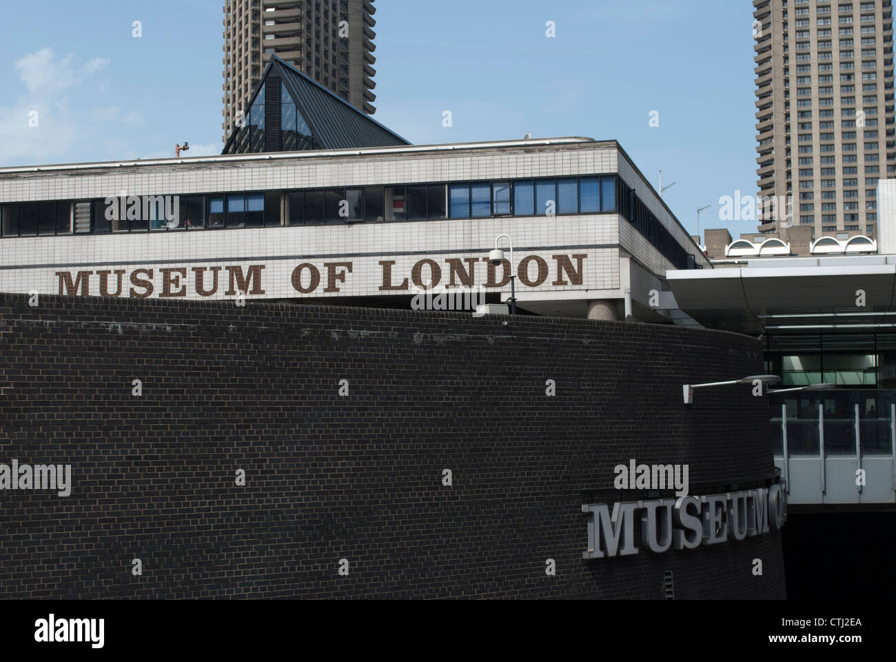 Exterior of the Museum of London Stock Photo - Alamy