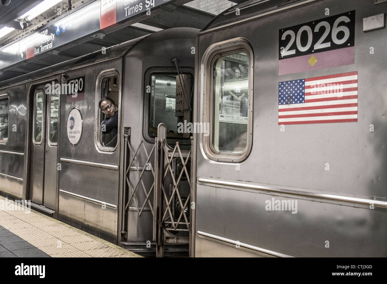 New York Subway Train High Resolution Stock Photography and Images - Alamy