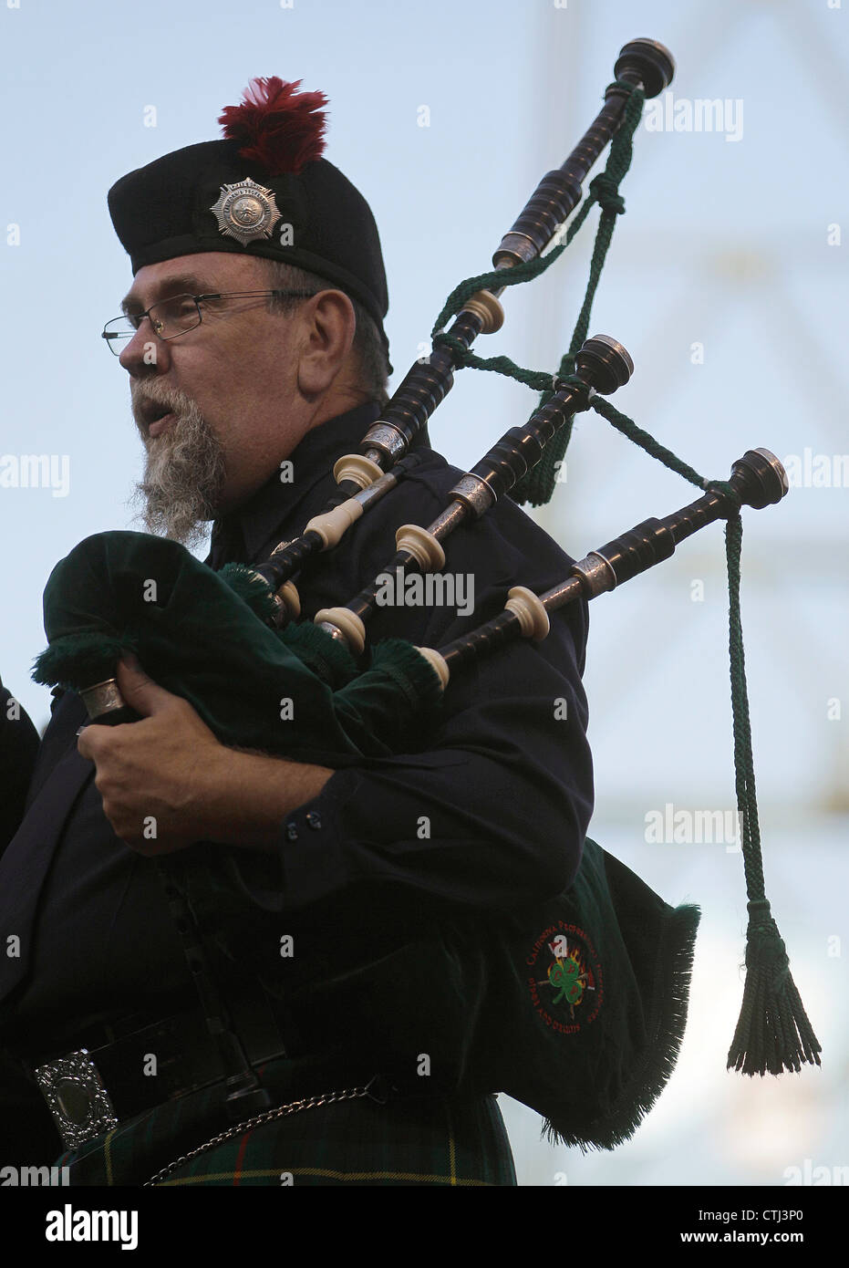 Scottish great highland bagpipes hi-res stock photography and images ...