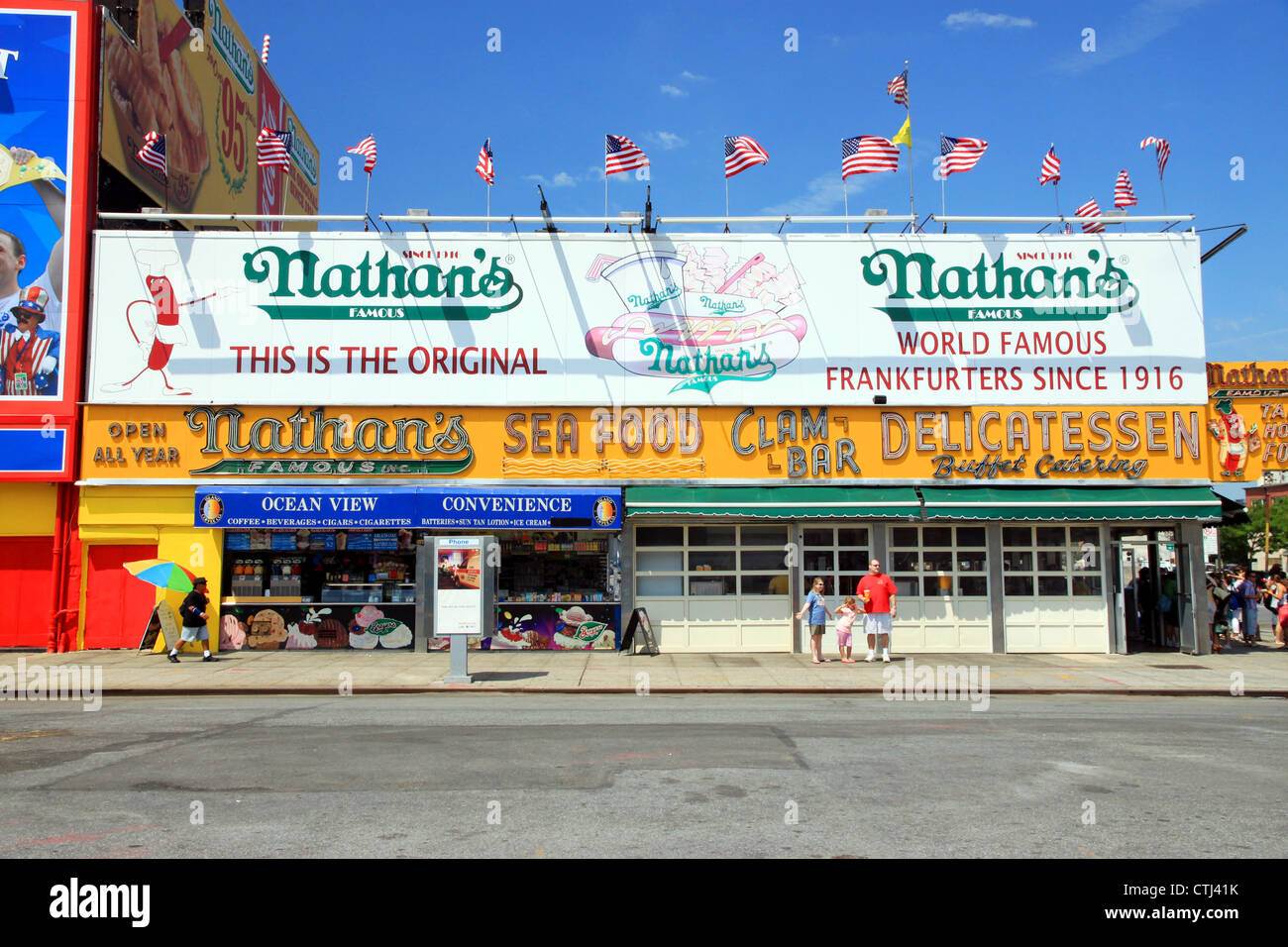 Nathans famous hi-res stock photography and images - Alamy