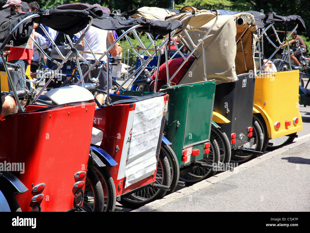 Colorful rickshaw hi-res stock photography and images - Alamy