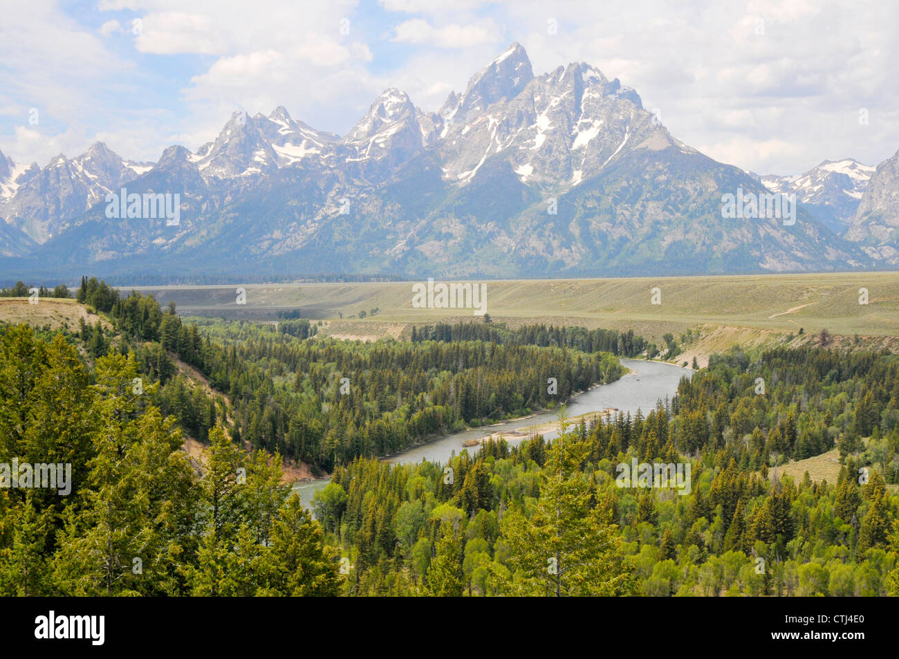 Snake River Grand Teton National Park Wyoming WY United States Stock ...