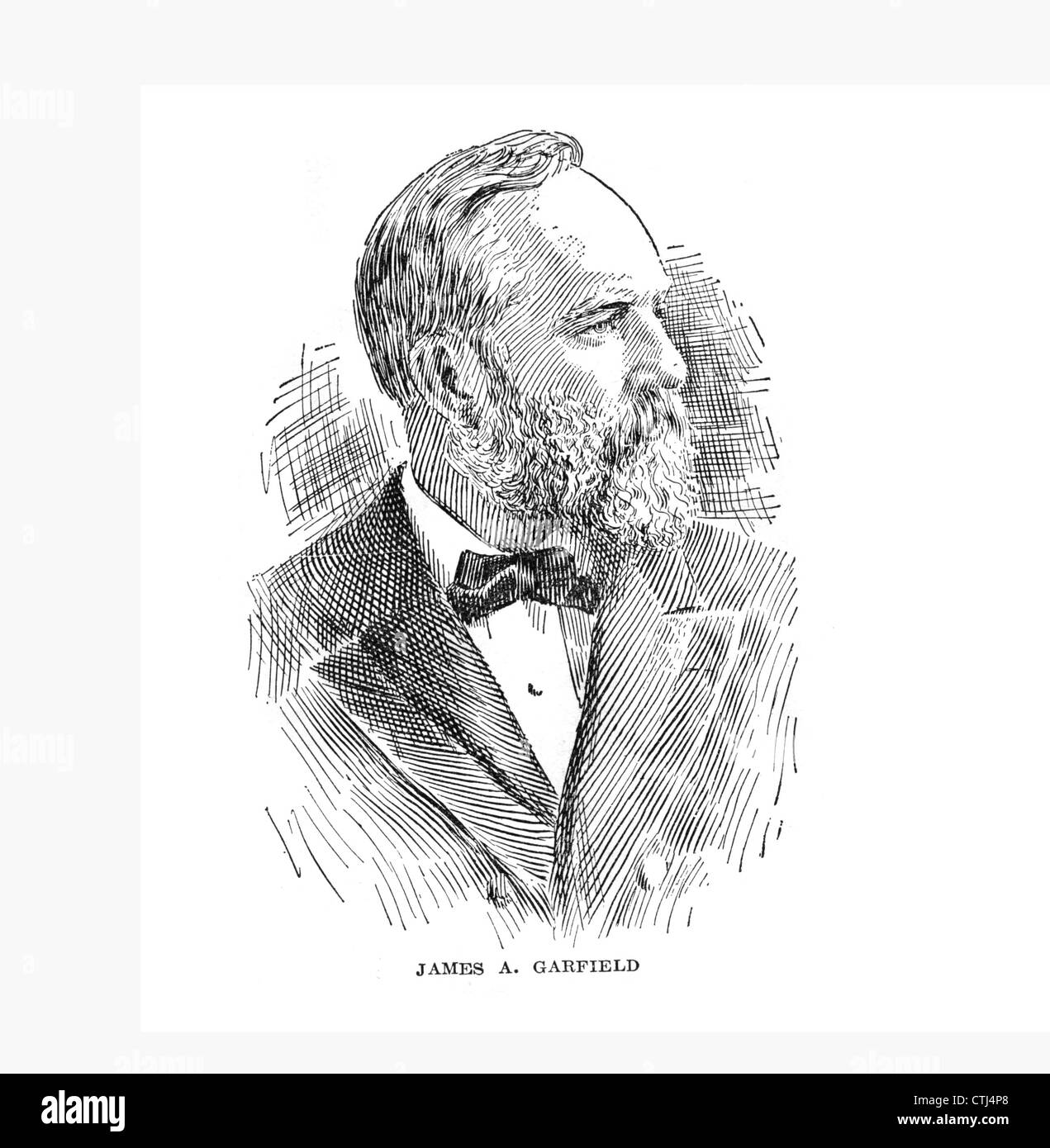 James a garfield illustration hi-res stock photography and images - Alamy