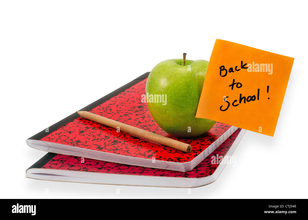 Back to school note Stock Photo - Alamy