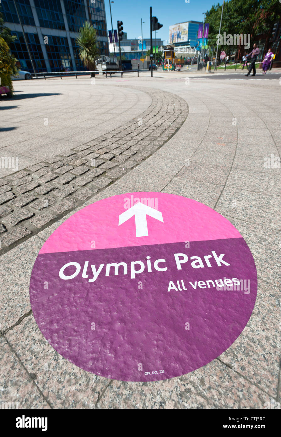 Olympics sign signage direction High Resolution Stock Photography and ...