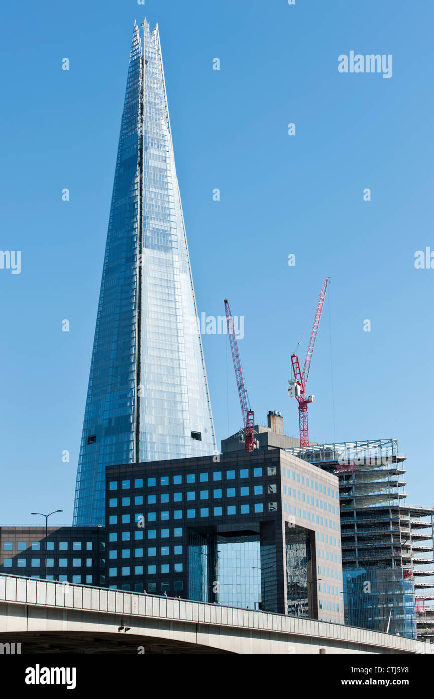 The Shard, London Bridge, England. The Shard was opened in 2012 and is ...