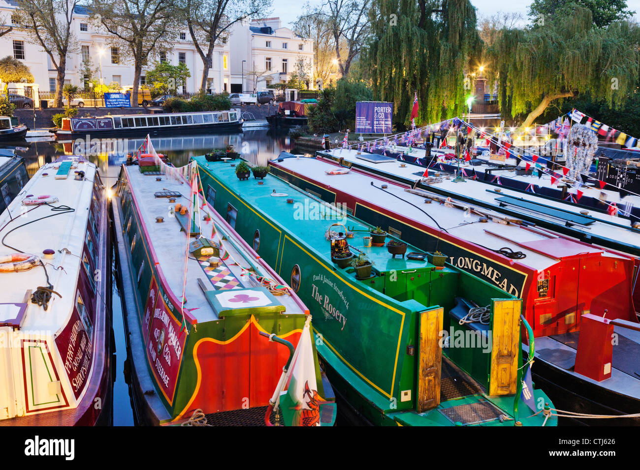 Little venice london evening hi-res stock photography and images - Alamy
