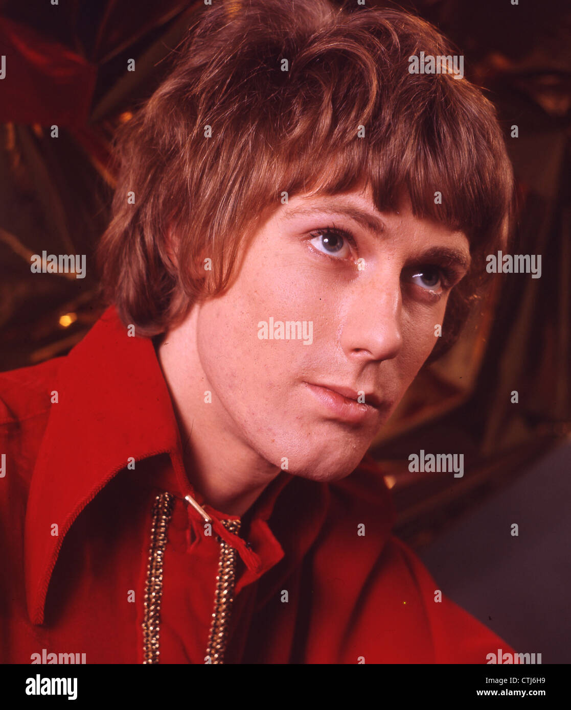 THE HERD UK pop group with bass guitarist Gary Taylor in 1967. Photo ...