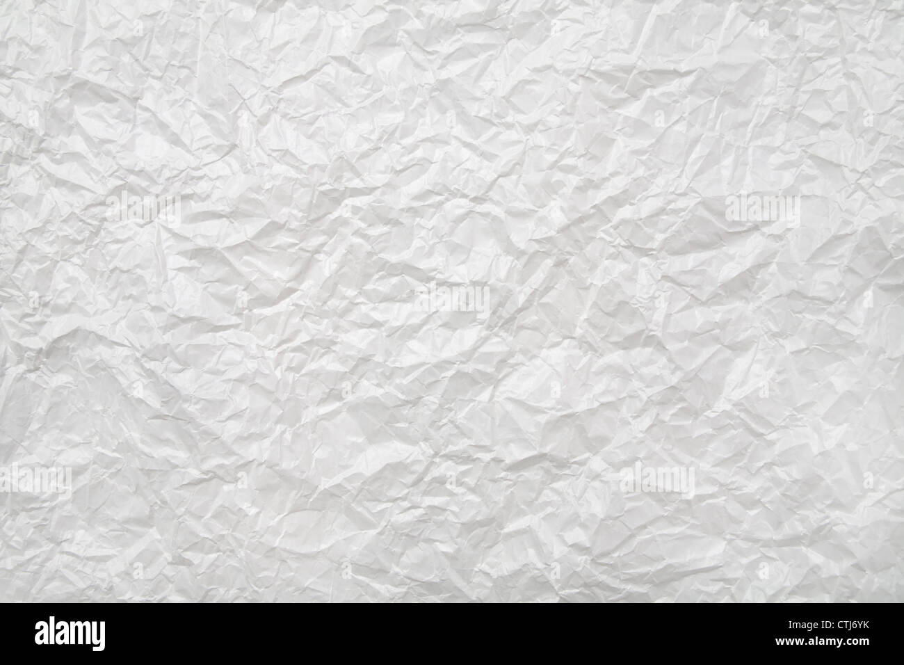 Crushed white paper texture Stock Photo - Alamy