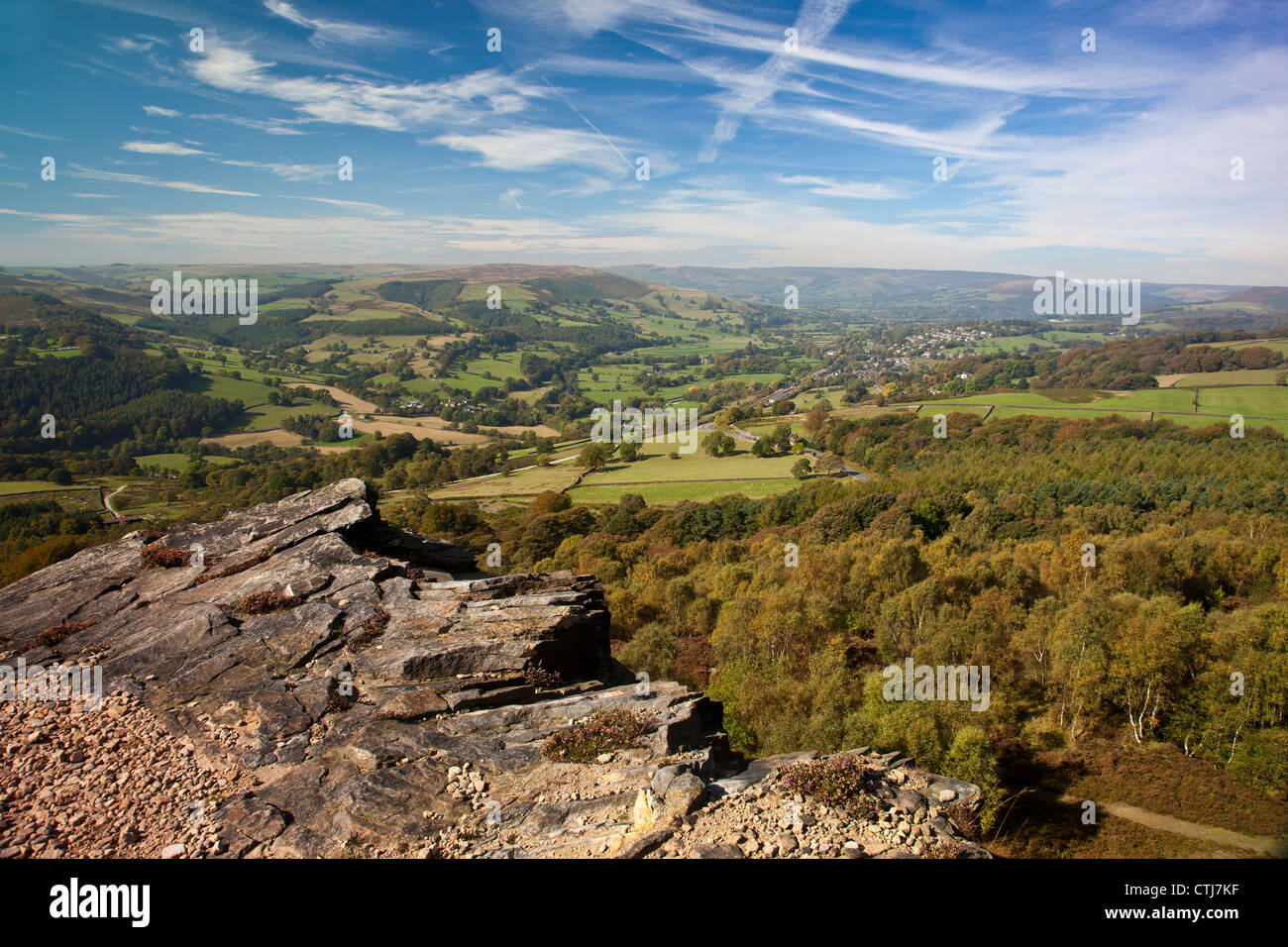 Hope valley peak district hi-res stock photography and images - Alamy