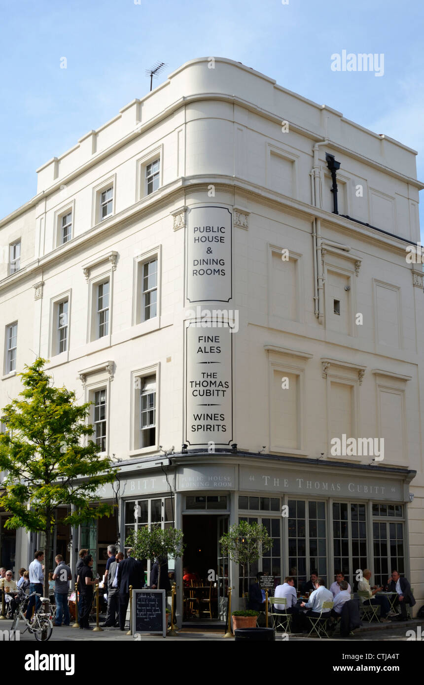 The Thomas Cubitt public house in Belgravia, London, UK Stock Photo - Alamy