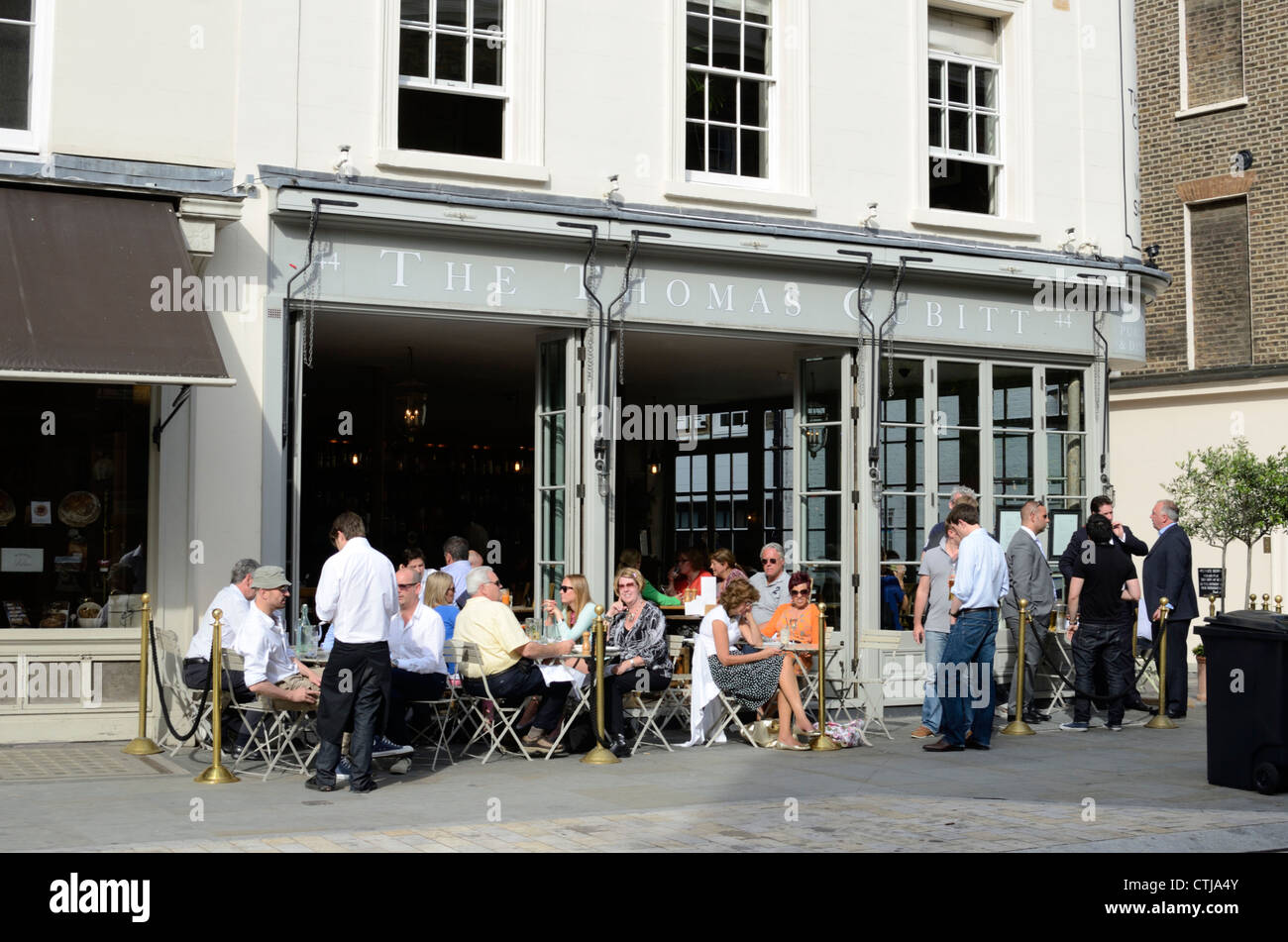 The Thomas Cubitt public house in Belgravia, London, UK Stock Photo - Alamy