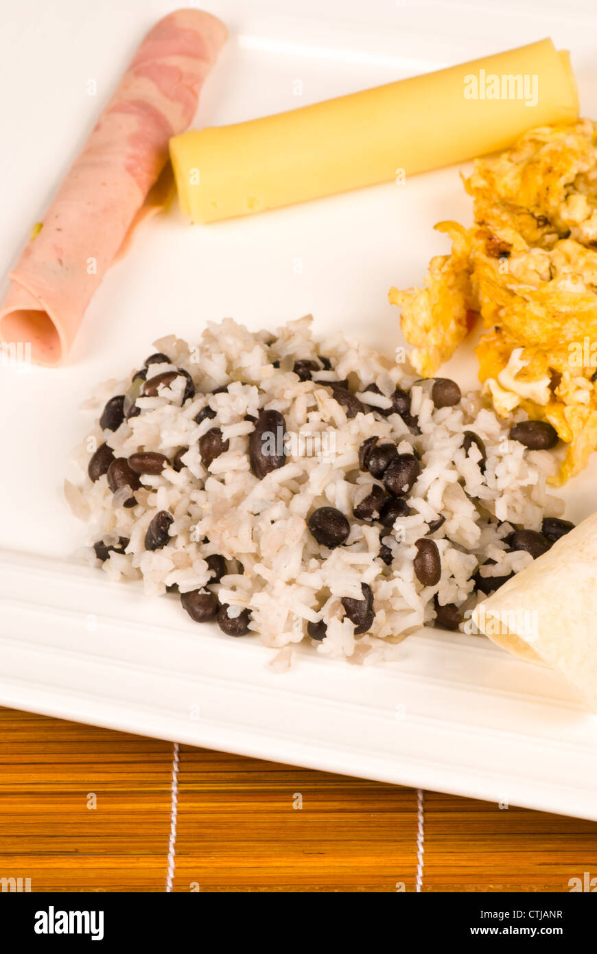 Costa rican breakfast hi-res stock photography and images - Alamy