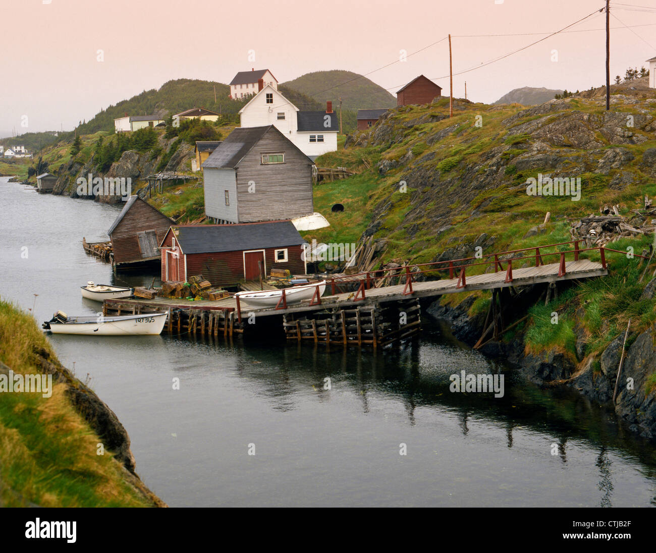 Fishing Villages and Fishing Harbors in Newfoundland and Labrador in ...