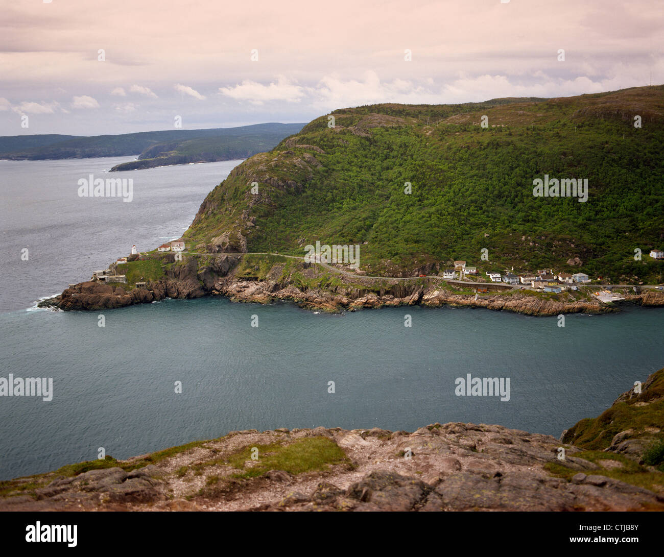 Newfoundland labrador fishing villages in hi-res stock photography and ...