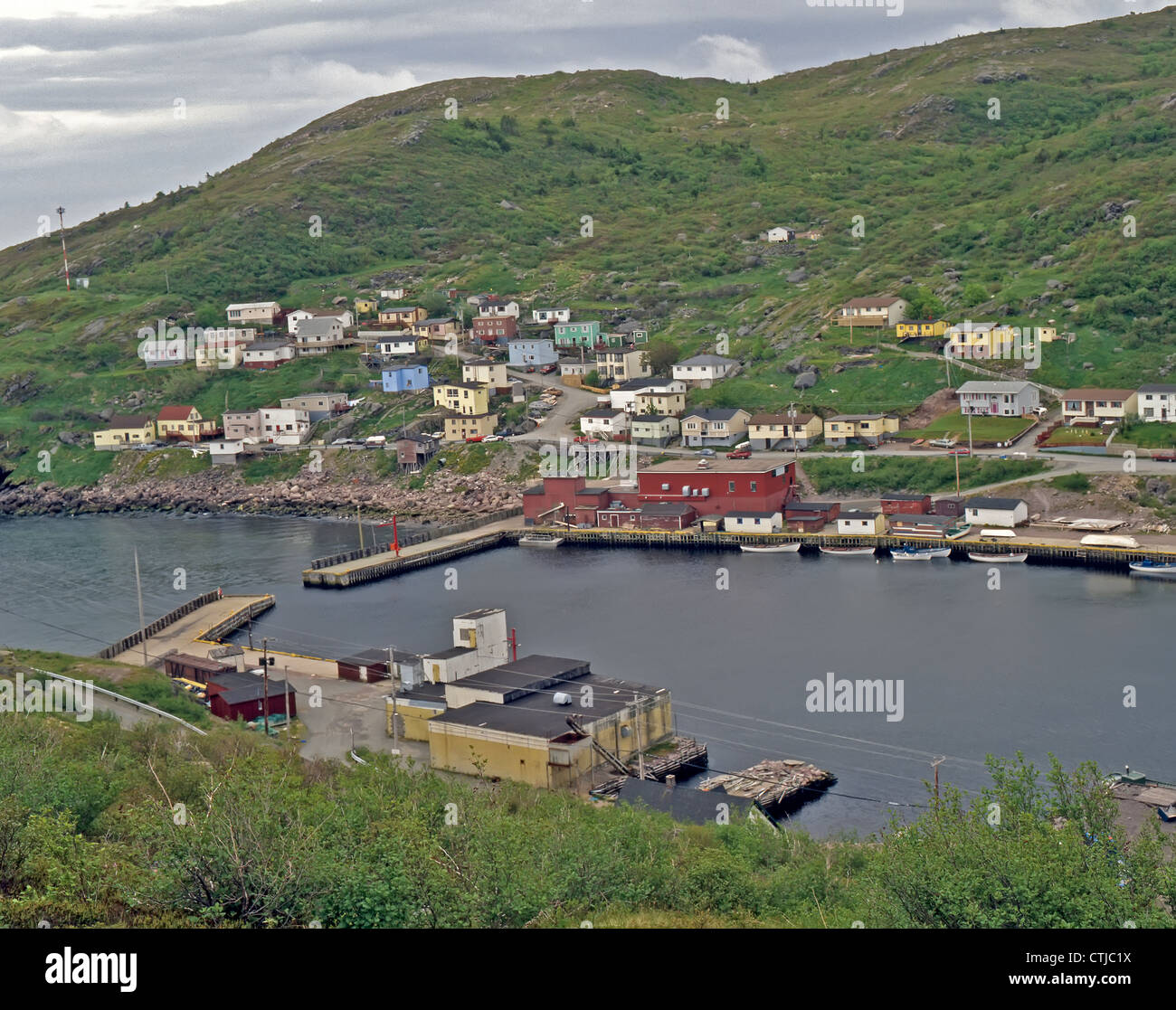 Newfoundland labrador fishing villages in hi-res stock photography and ...