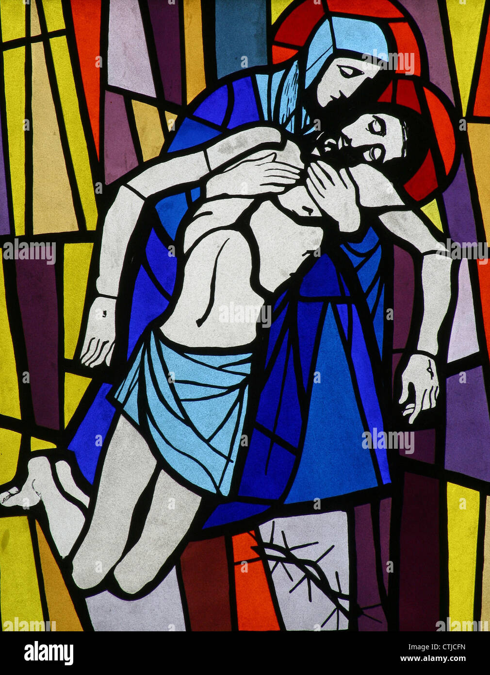13th station of the cross hi-res stock photography and images - Alamy