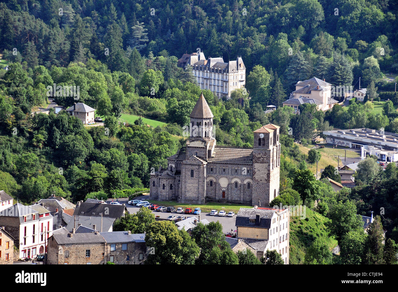 Village of saint nectaire hi-res stock photography and images - Alamy