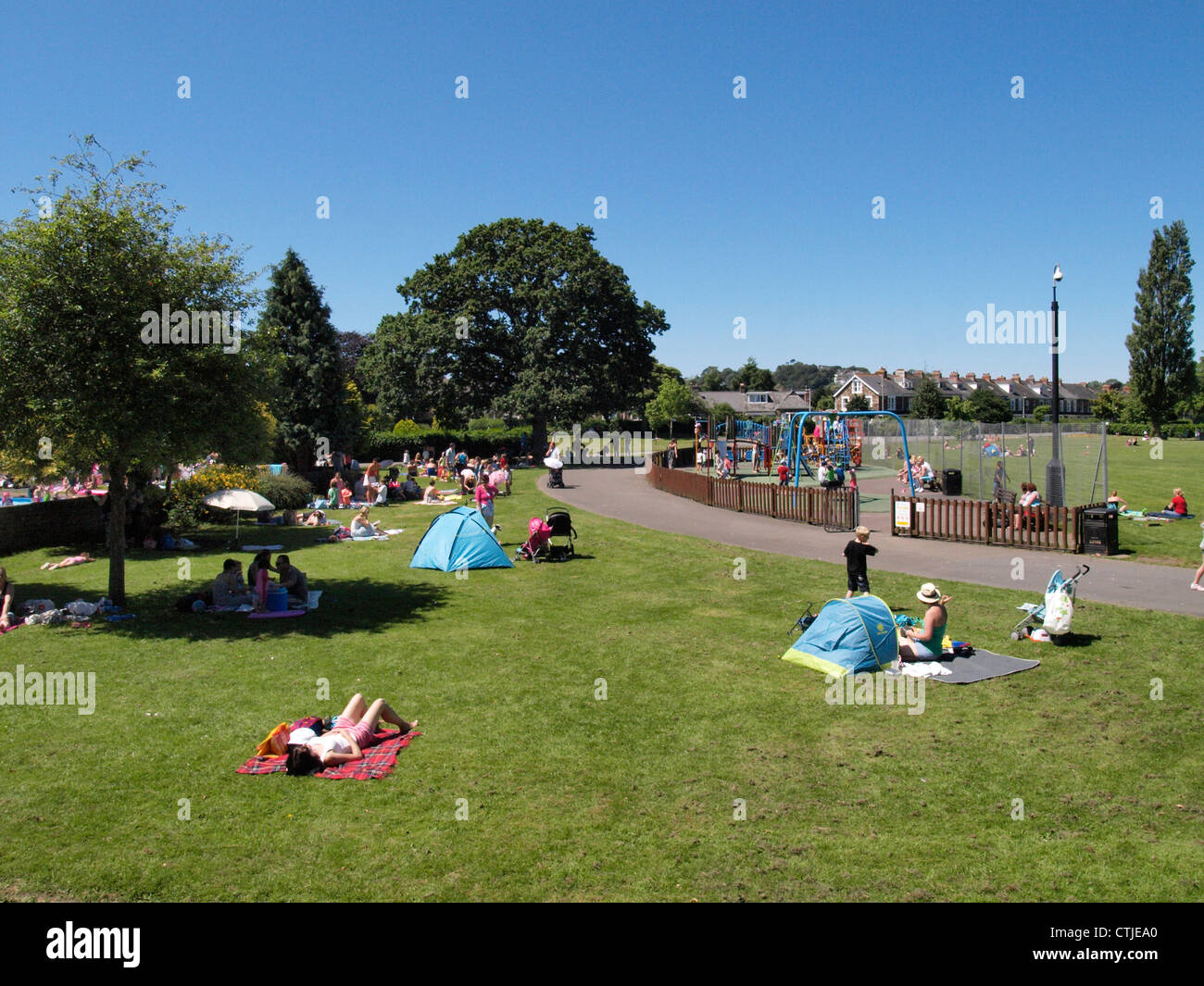Victoria Park, Bideford, North Devon, UK Stock Photo - Alamy