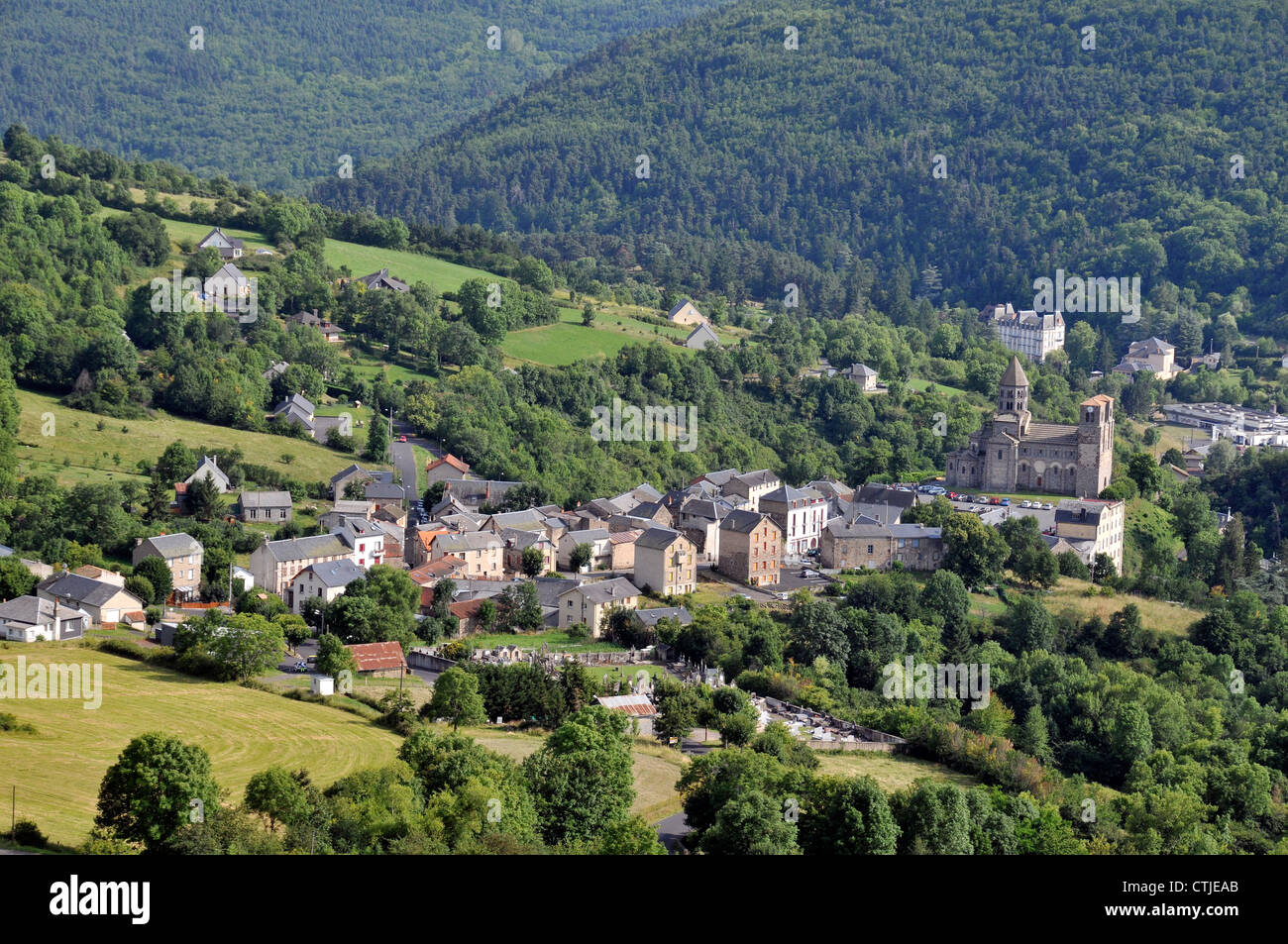 Village of saint nectaire hi-res stock photography and images - Alamy