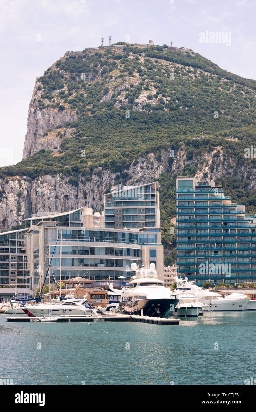 Photo of Ocean Village in Gibraltar Stock Photo - Alamy