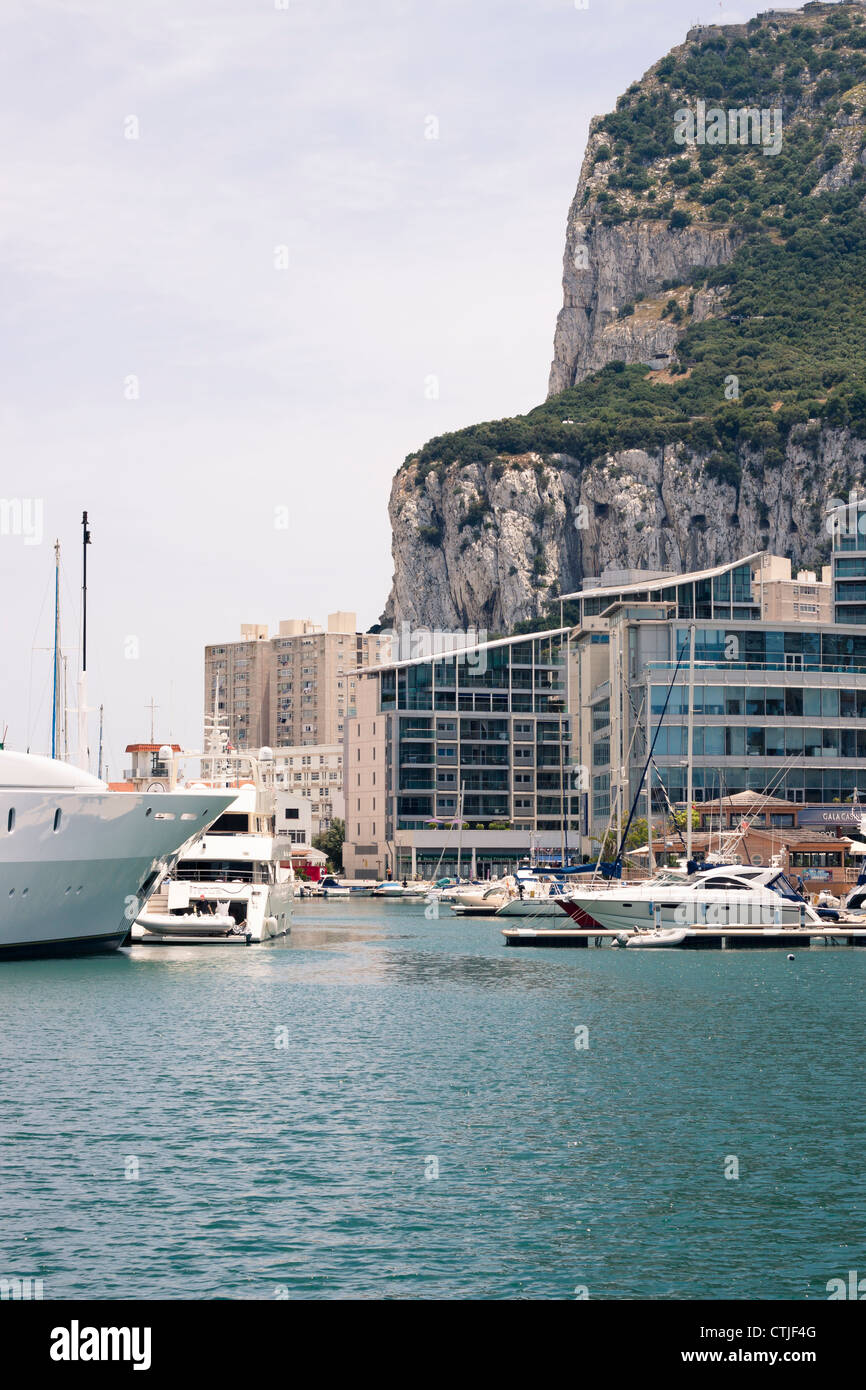 Photo of Ocean Village in Gibraltar Stock Photo - Alamy