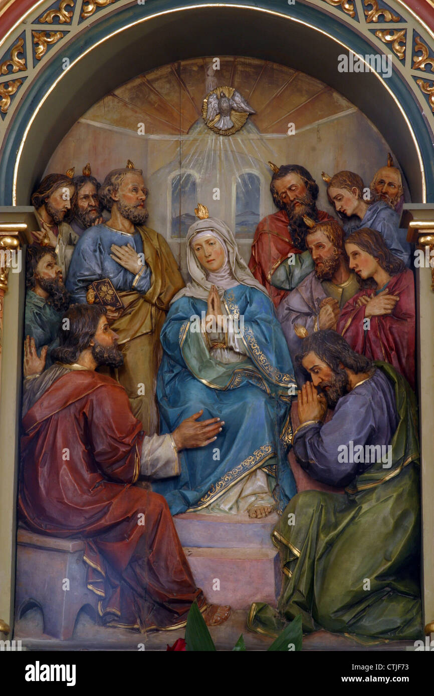 Descent of holy spirit hi-res stock photography and images - Alamy