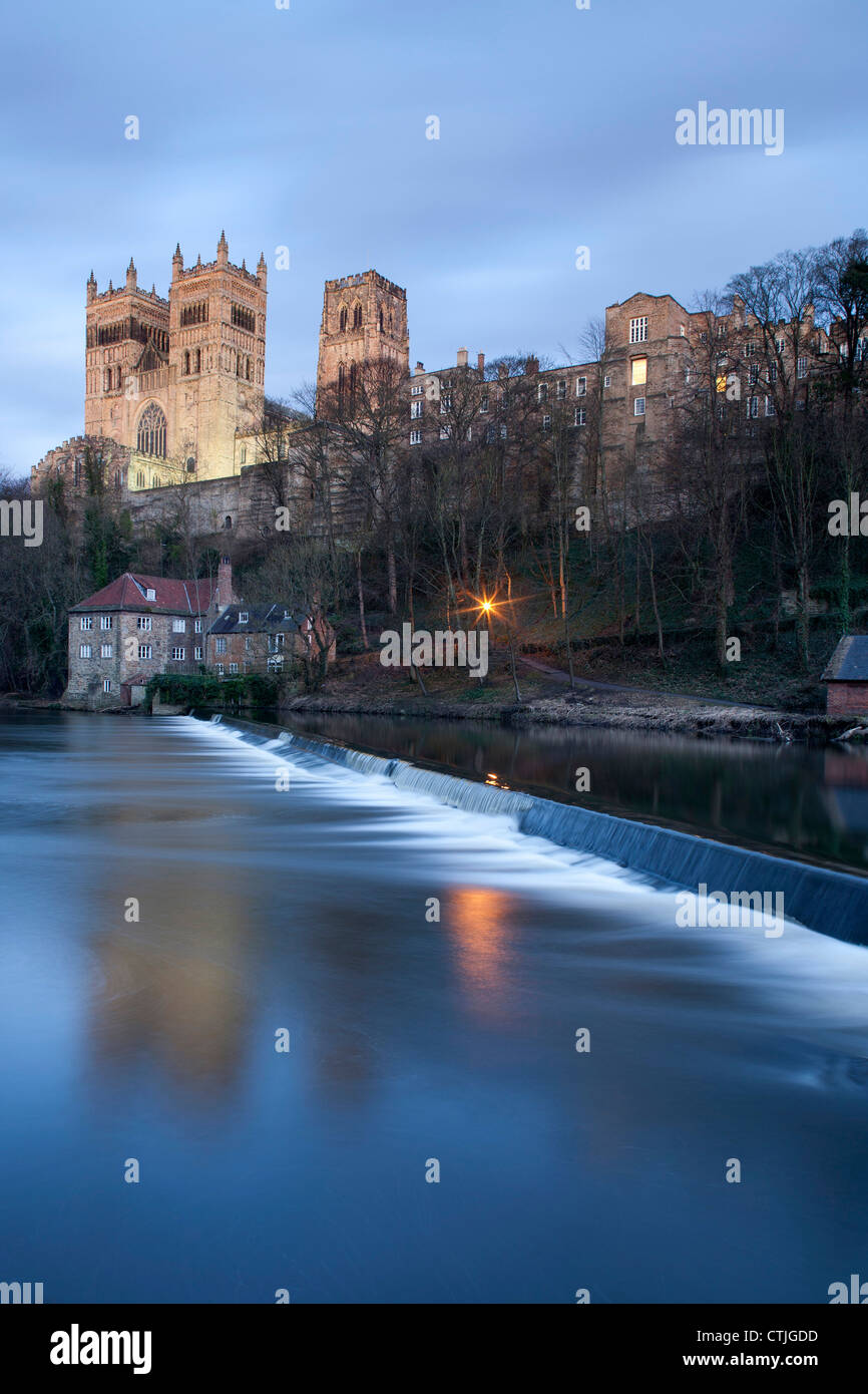 Durham cathedral at sunset hi-res stock photography and images - Alamy