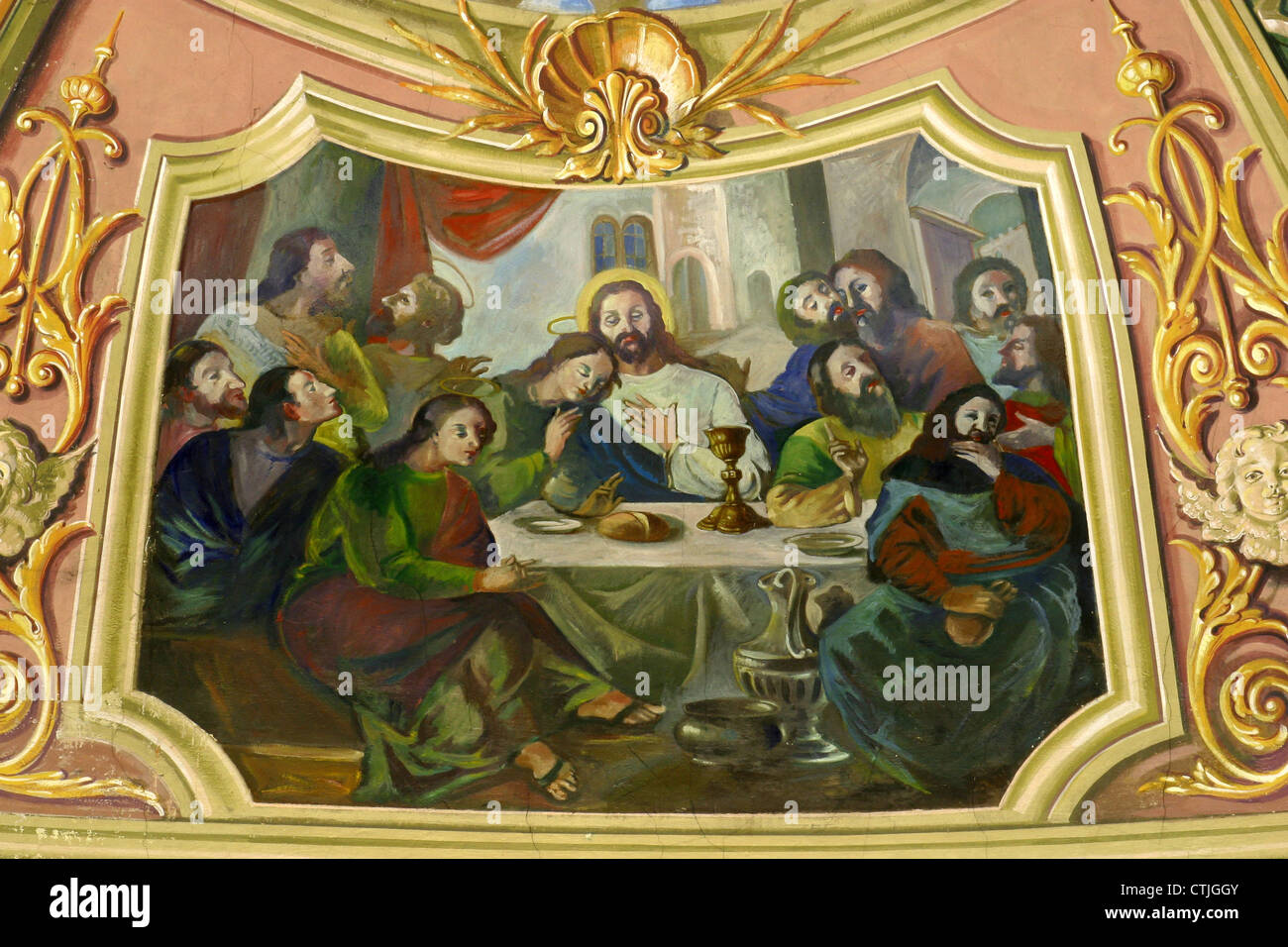 Handicraft last supper hi-res stock photography and images - Alamy