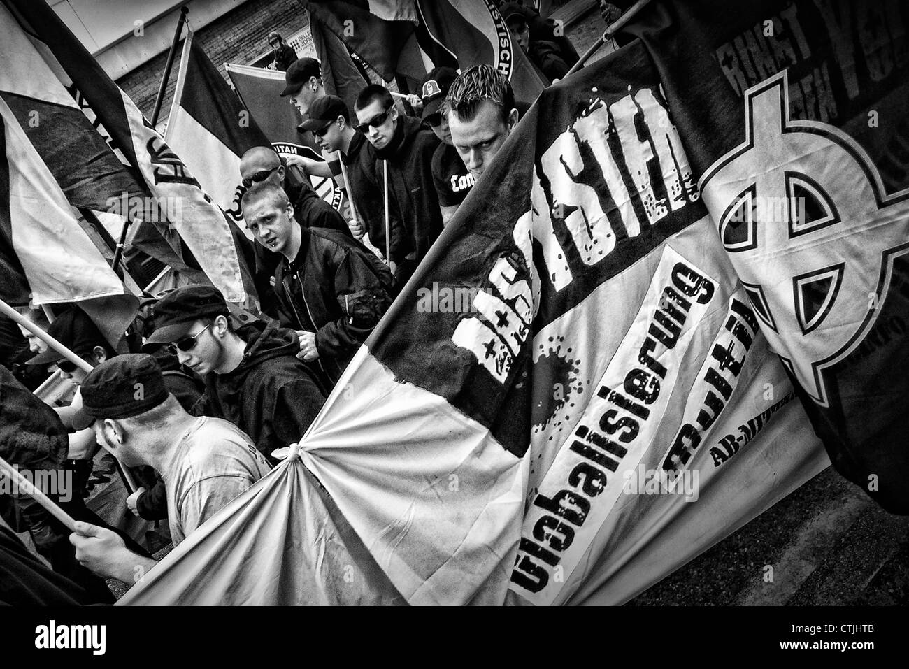 Protest for protection Black and White Stock Photos & Images - Alamy
