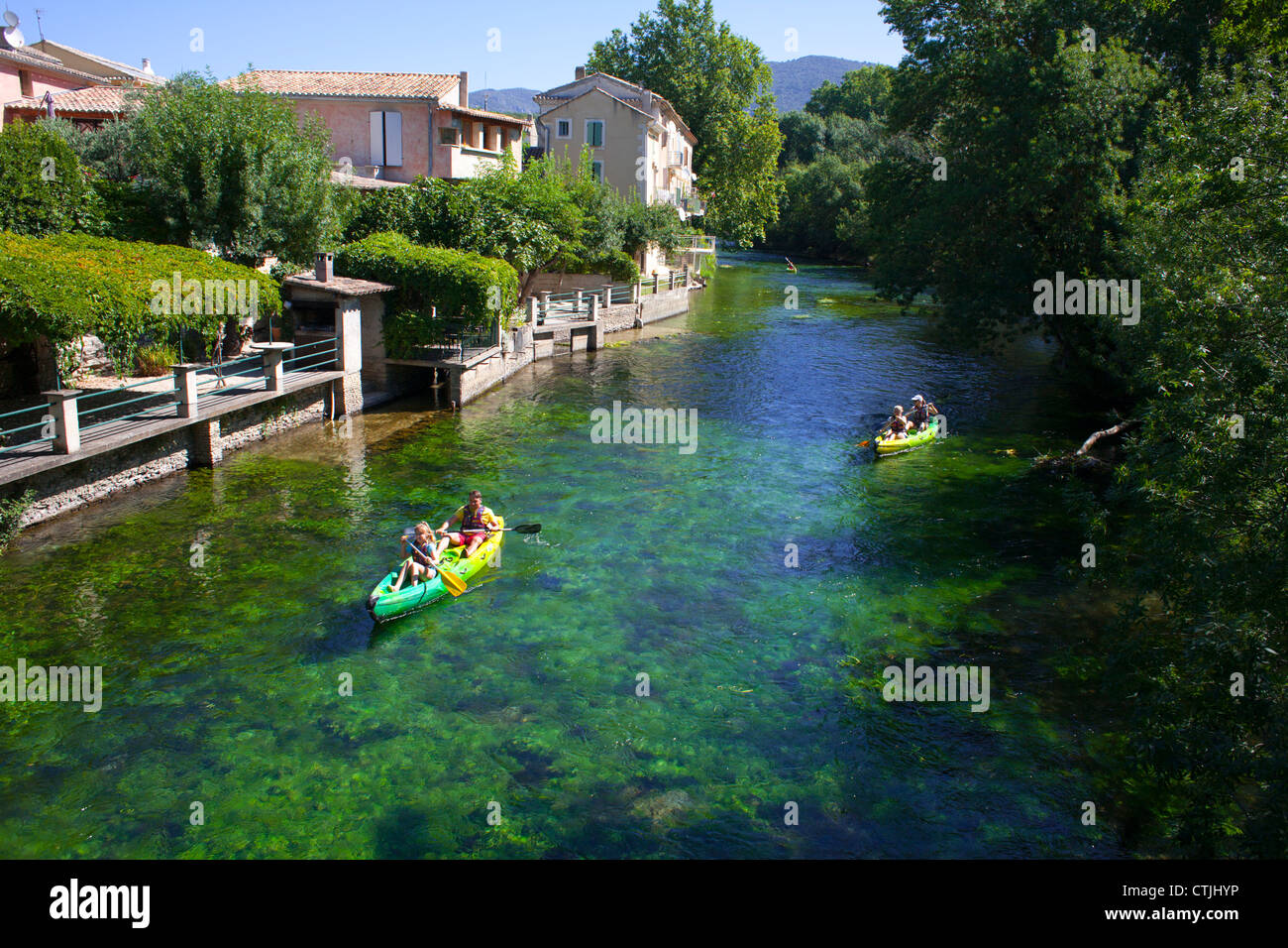 Sorgue river water weed hi-res stock photography and images - Alamy