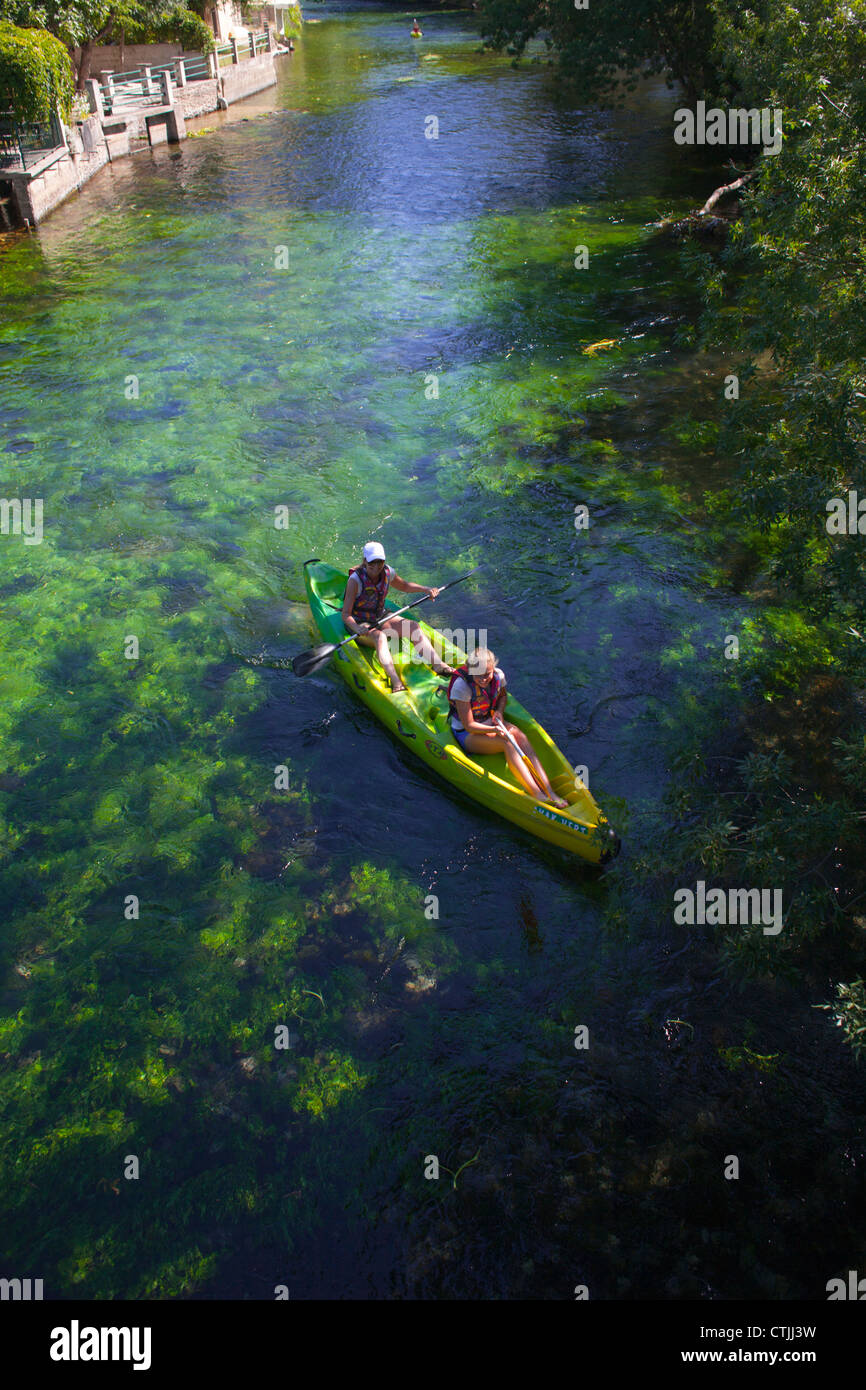 Sorgue river water weed hi-res stock photography and images - Alamy