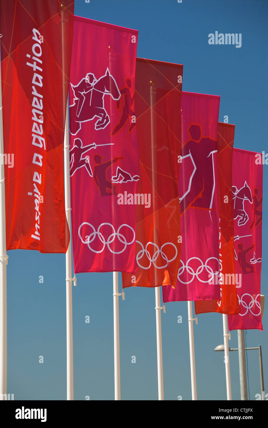Olympic Flags High Resolution Stock Photography and Images - Alamy