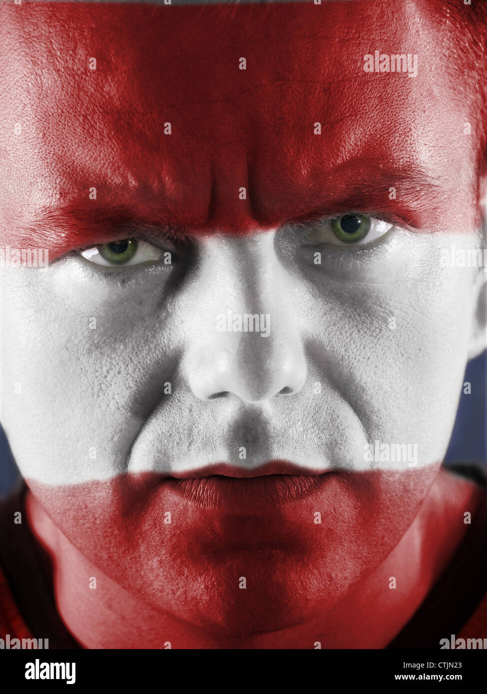 Austria painted flag hi-res stock photography and images - Alamy