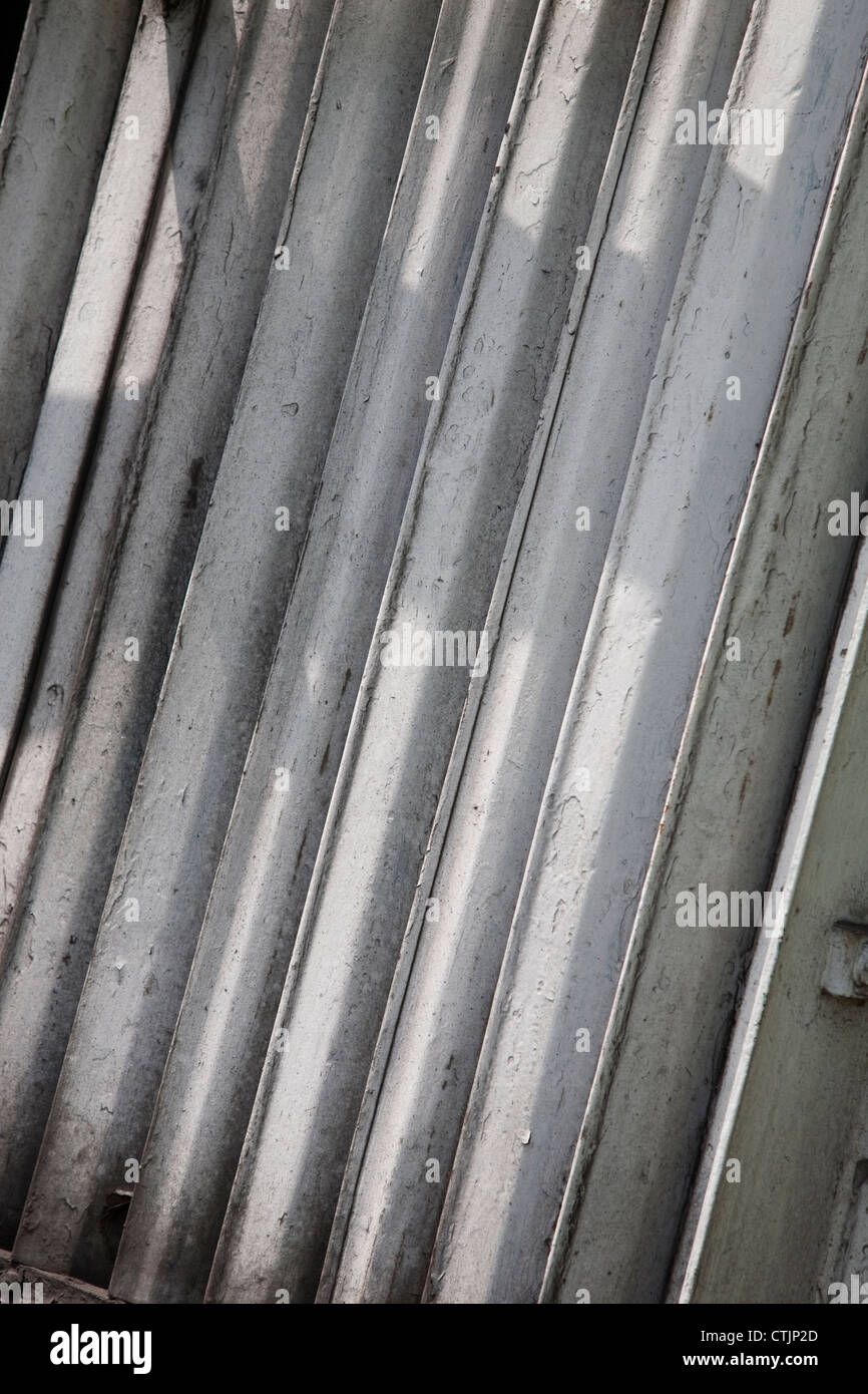 Metal Background on Tilted Angle Stock Photo - Alamy
